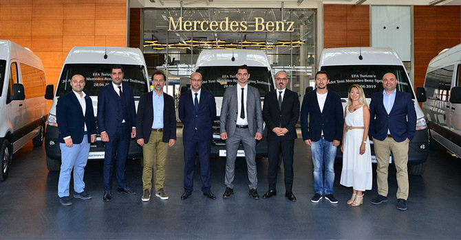 Mercedes-Benz'den büyük teslimat